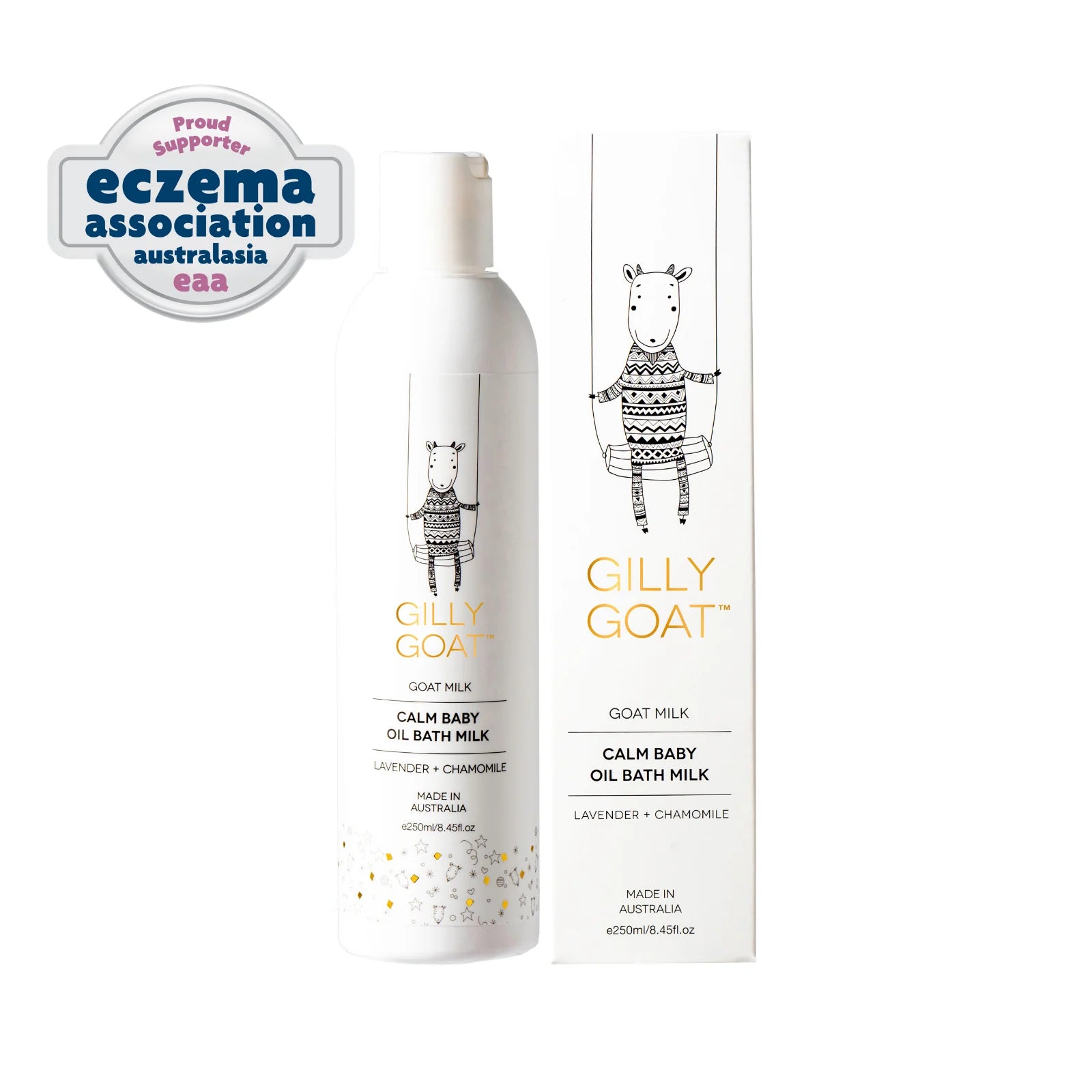 Gilly Goat Calm Baby Oil Bath Milk