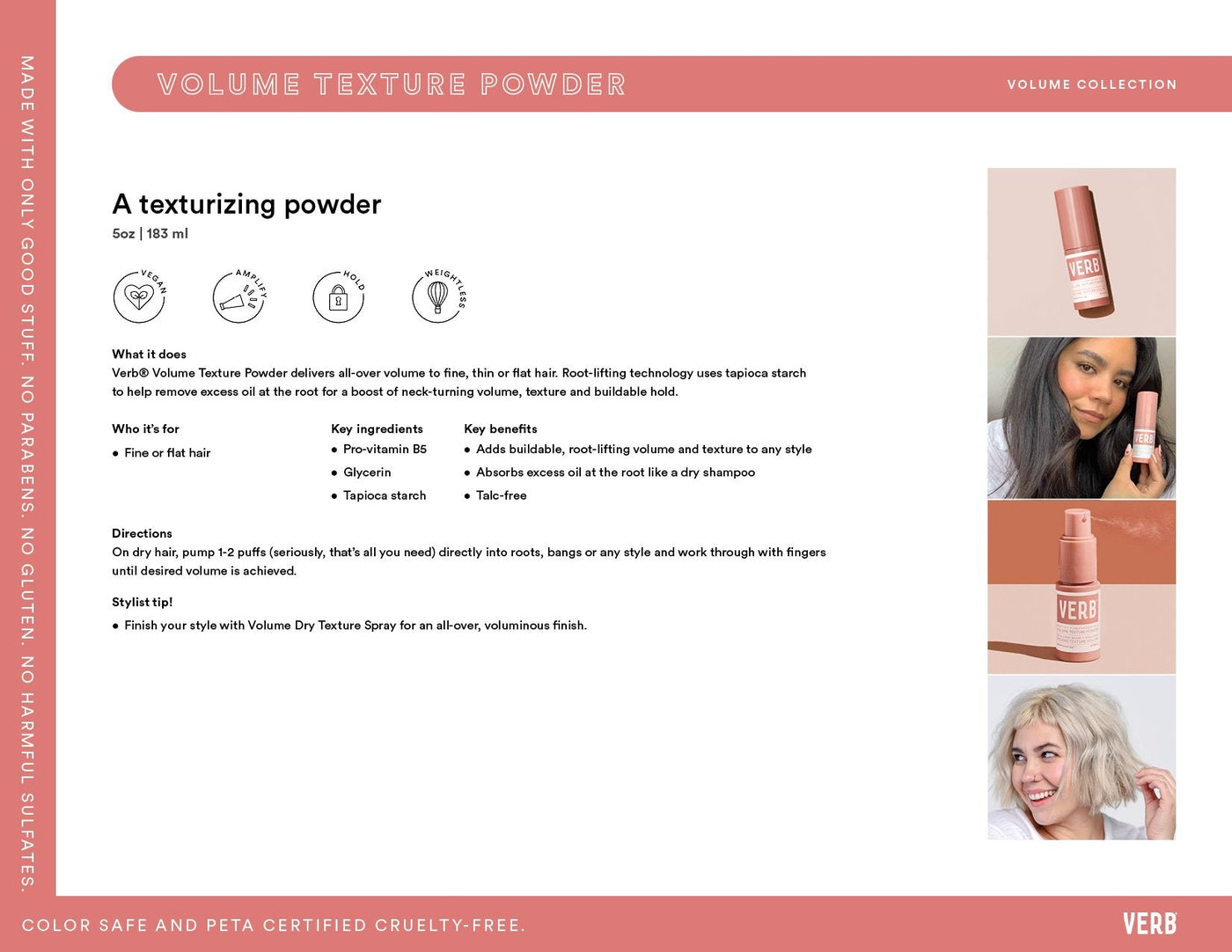 VERB Volume Texture Powder
